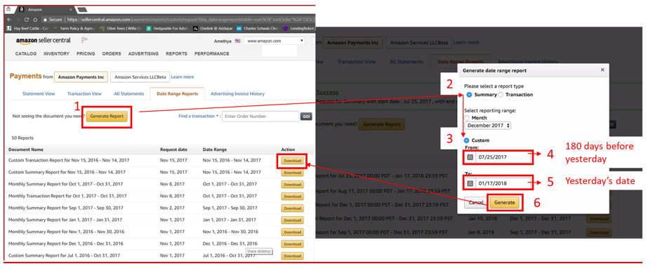 Amazon Custom Payment Settlements Report – SellersFunding